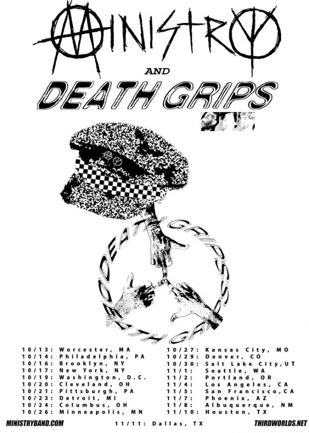 Ministry announces tour with Death Grips - Treble Ministry announces tour with Death Grips - Treble